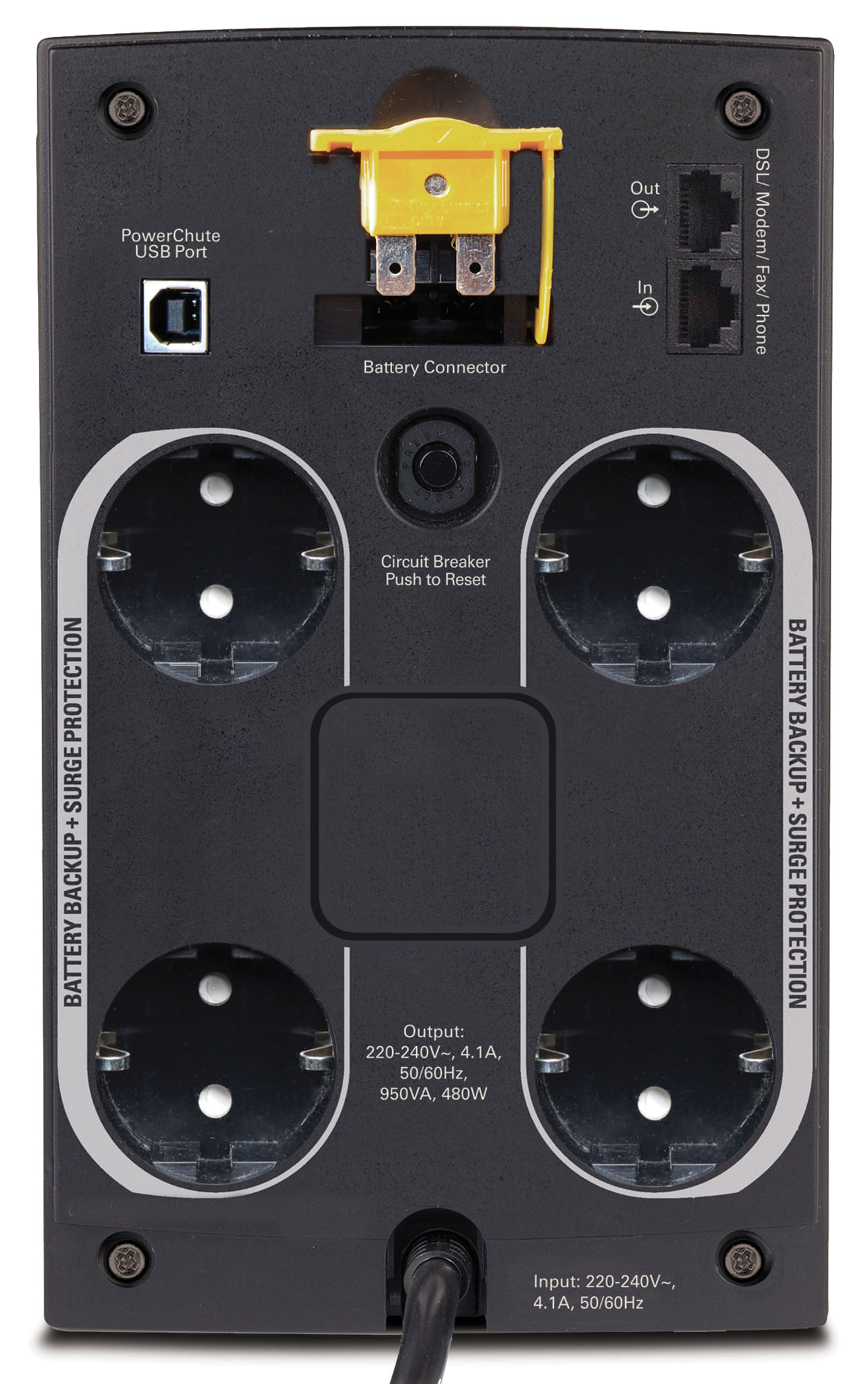 APC BACK UPS 950VA 230V AVR - Beep Informática