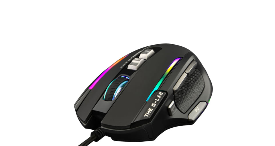 G-LAB ILLUMINATED GAMING MOUSE - 4800 DPI - SOFTWARE - BLACK (KULT ...