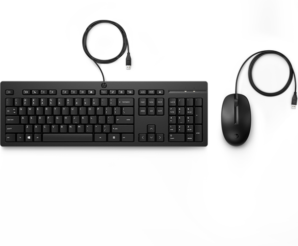 HP 225 WIRED MOUSE AND KEYBOARD - Beep Informática