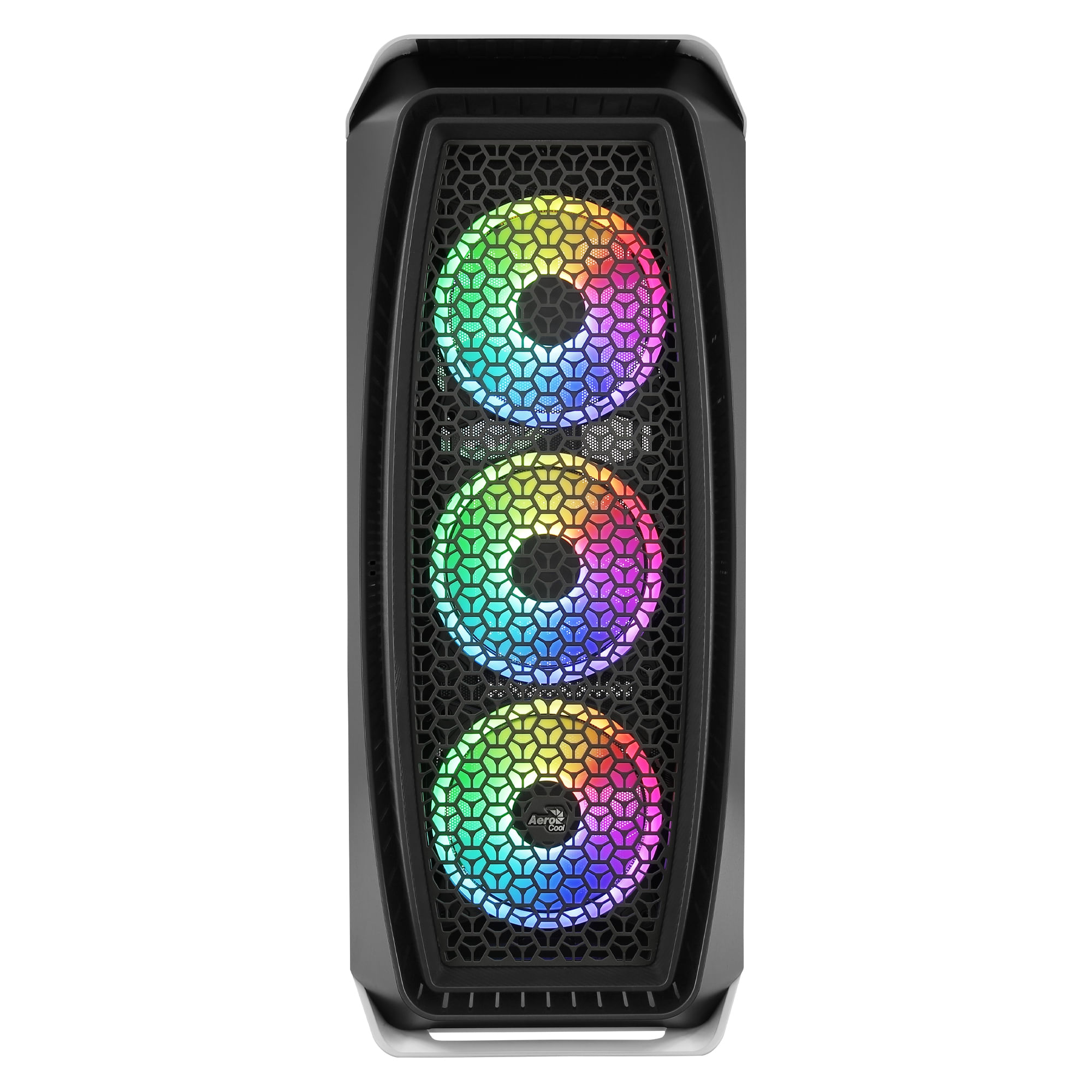 TORRE GAMING AEROCOOL AEROONE DUO ATX ARGB MESH WHITE - Beep Informática