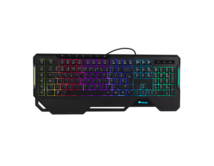NGS TECLADO PROFESIONAL GAMING RGB GKX-450 - Beep Informática
