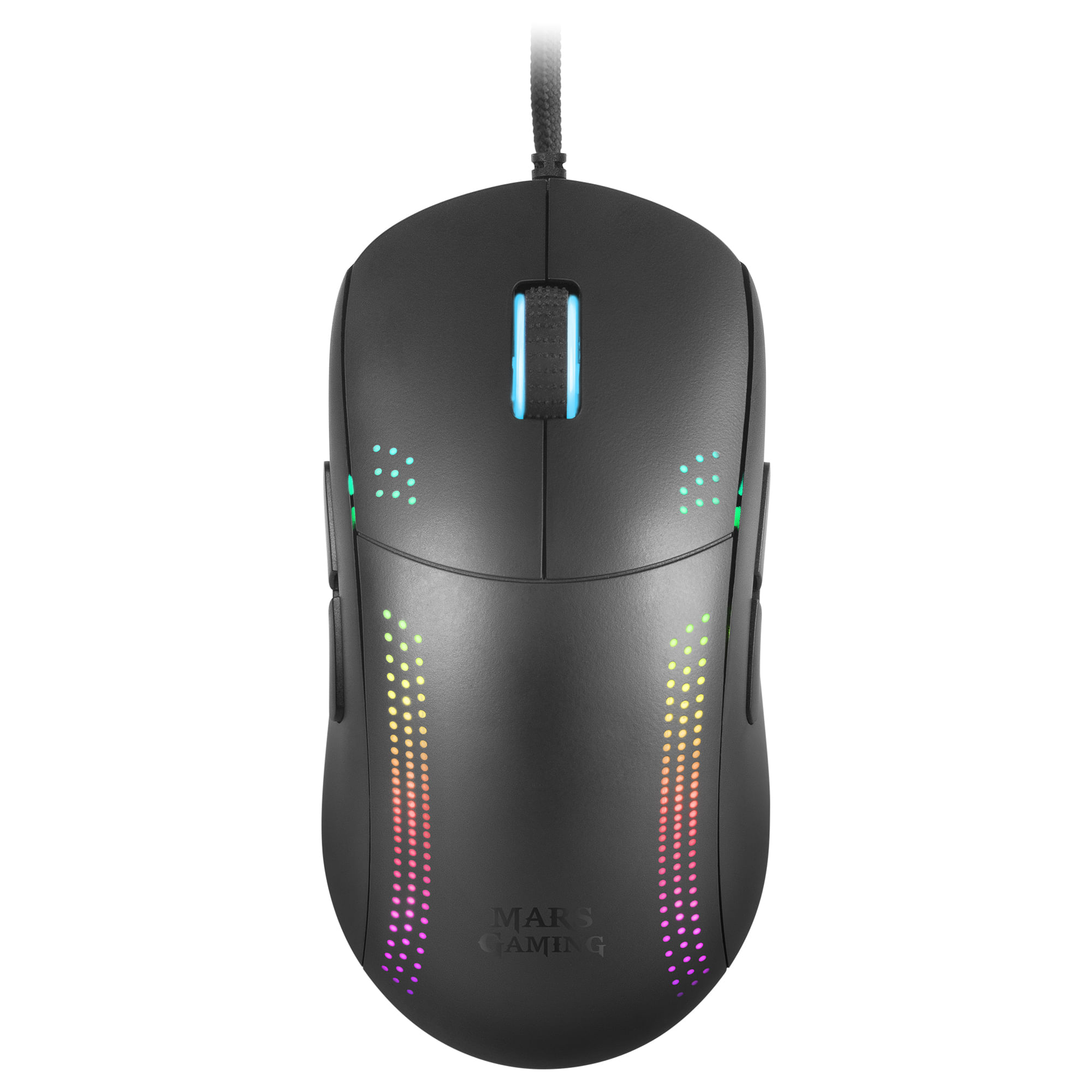 Mars Gaming Ratón MMPRO ULTRALIGHT RGB BLACK - Beep Informática