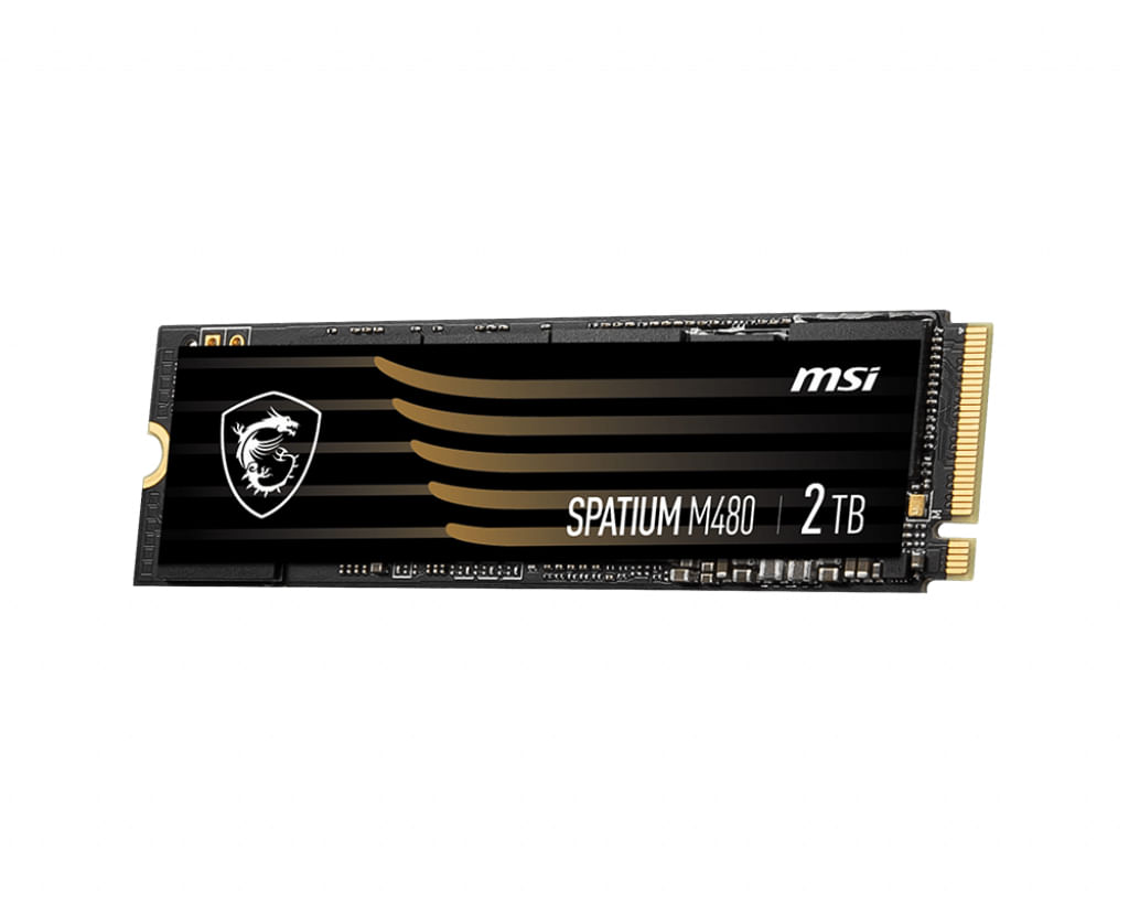 DISCO DURO SSD 2000 M.2 MSI M480 PCI Express 4.0 NVMe - Beep Informática