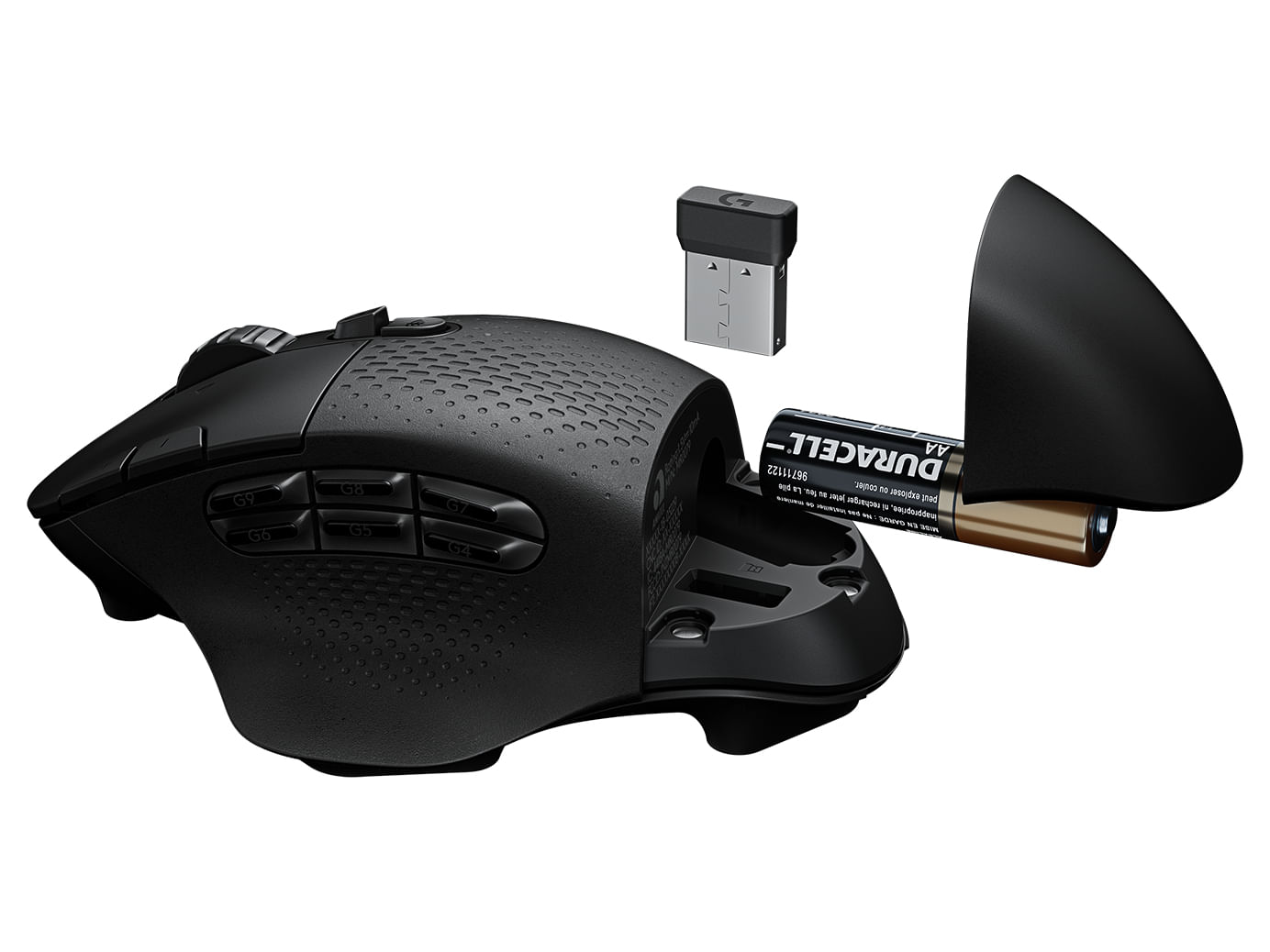 G604 Lightspeed WL Gaming Mouse - Black - Beep Informática