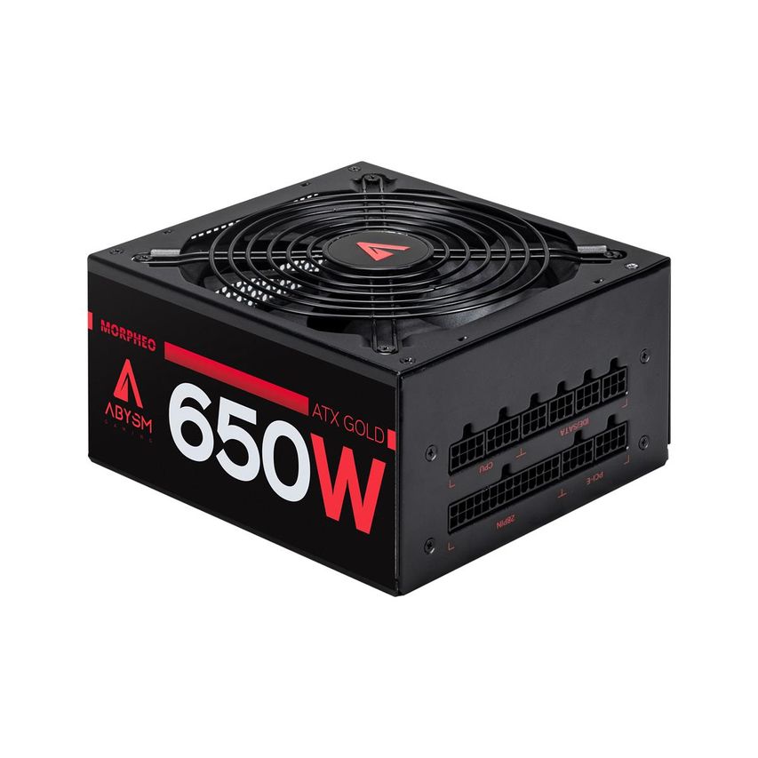 ABYSM Morpheo ATX 650W Full Modular 650W 14 cm 80 PLUS Gold - Beep ...