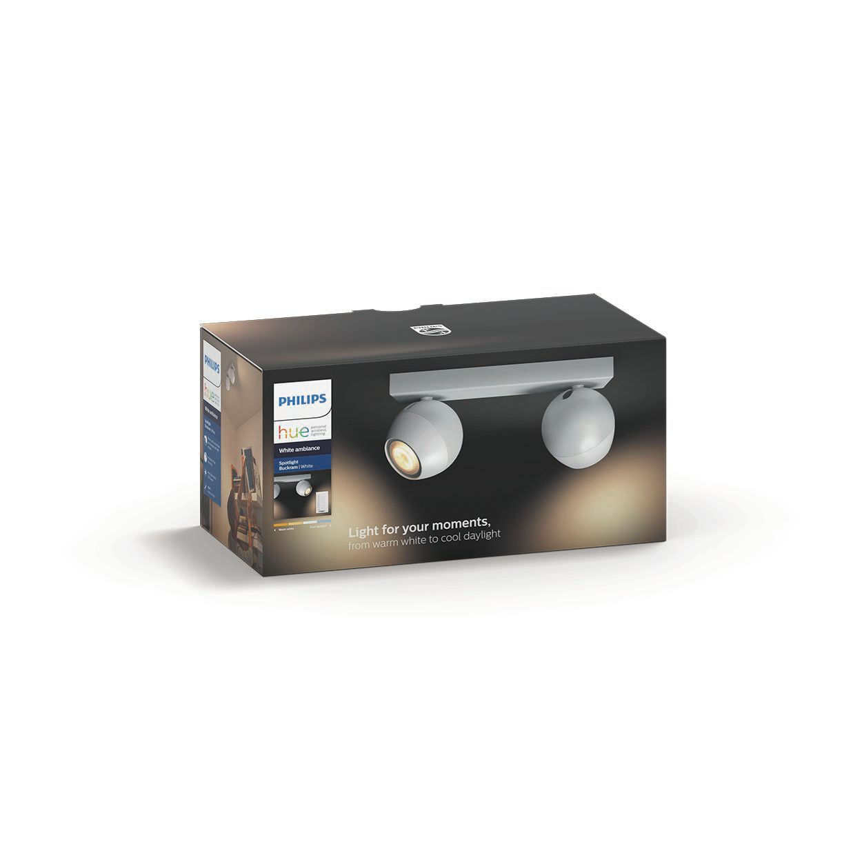 BUCKRAM bar/tube white 2x switch - Beep Informática