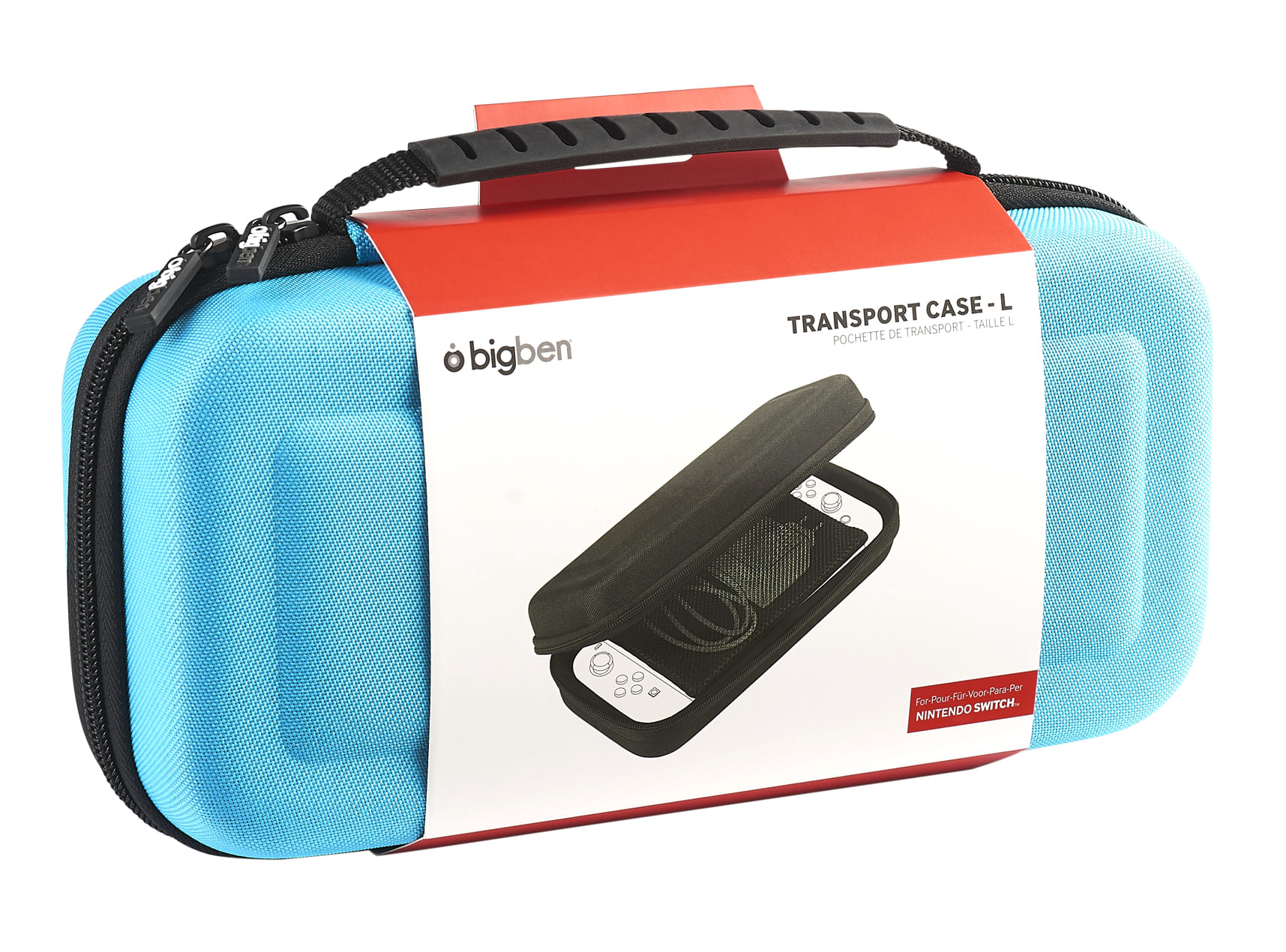 FUNDA RIGIDA BIGBEN AZUL PARA NINTENDO SWITCH Y ACCESORI OS - Beep Informática