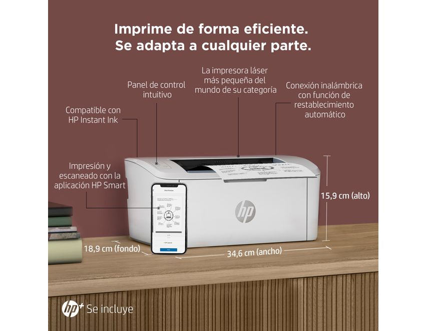 IMPRESORA HP LASERJET M110WE - Beep Informática