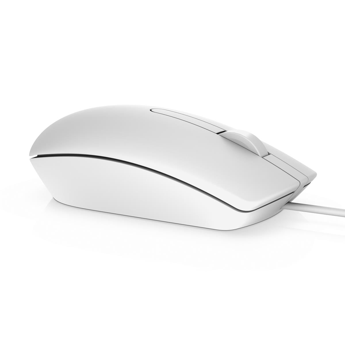 Dell Optical Mouse-MS116 White - Beep Informática