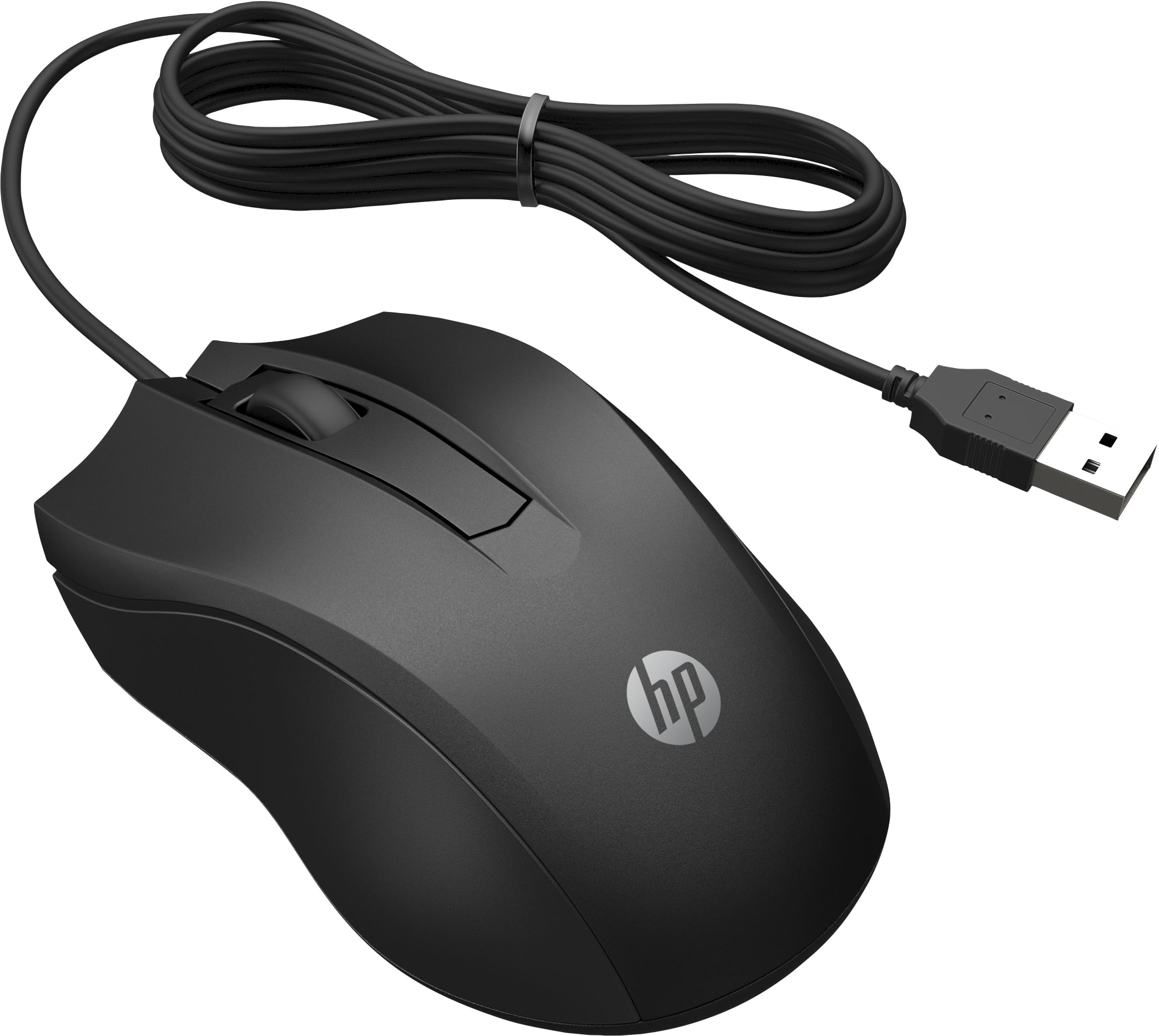 HP 100 BLK WRD MOUSE - Beep Informática