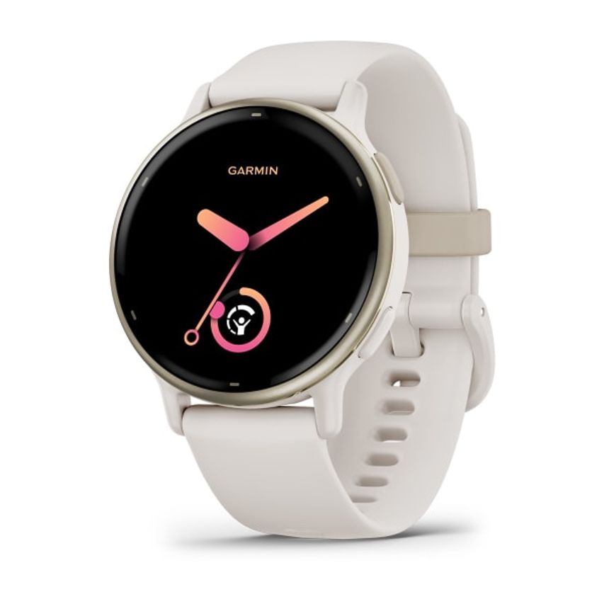 SMARTWATCH GARMIN VIVOACTIVE 5 GPS WIFI IVORY/CREAM GOLD - Beep Informática