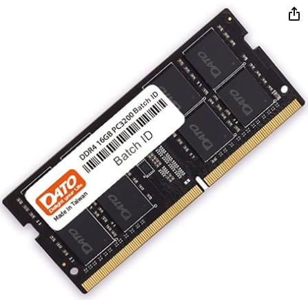 Memoria portatil 16GB DDR4 3200MHz DATO TEK SODIMM - Beep Informática