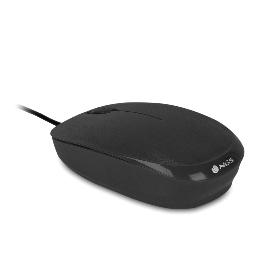 MOUSE NGS FLAME BLACK OPTICO POR CABLE CON CONEXION USB-C - Beep ...