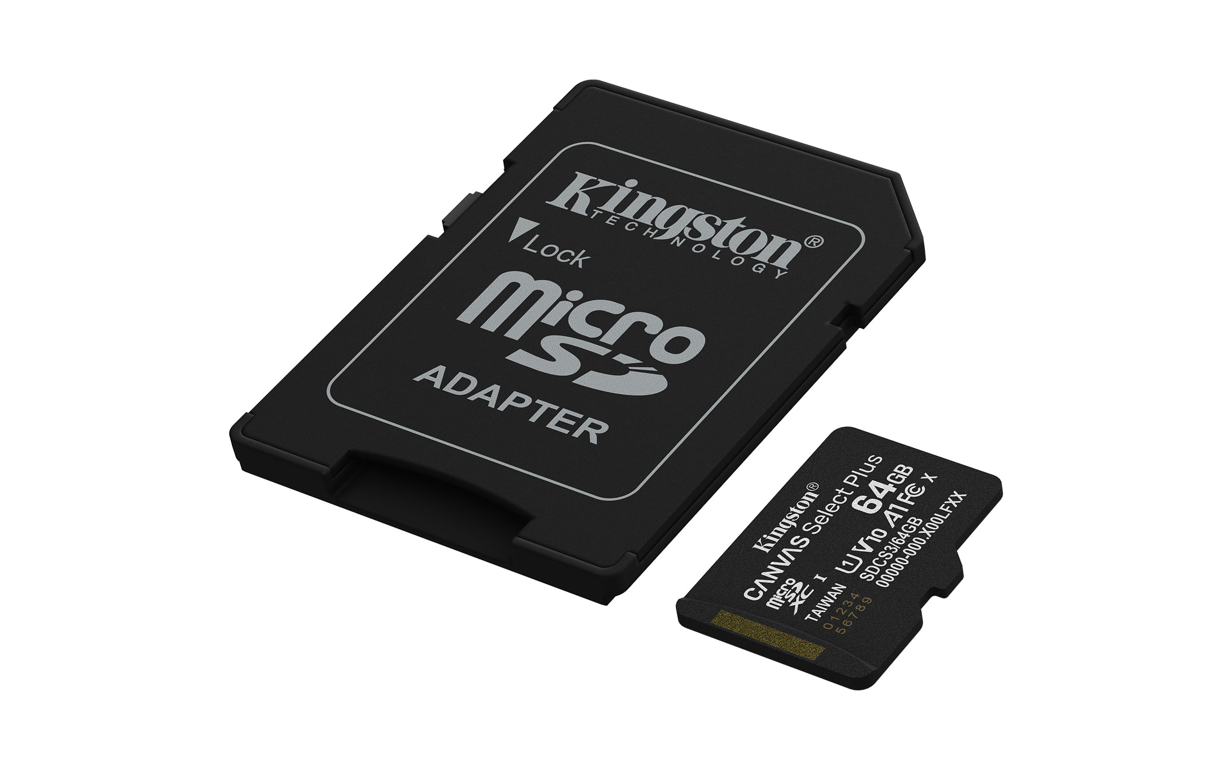 MEMORIA 64GB MICROSDXC CANVAS SELECT GEN 3+ADAPT - Beep Informática