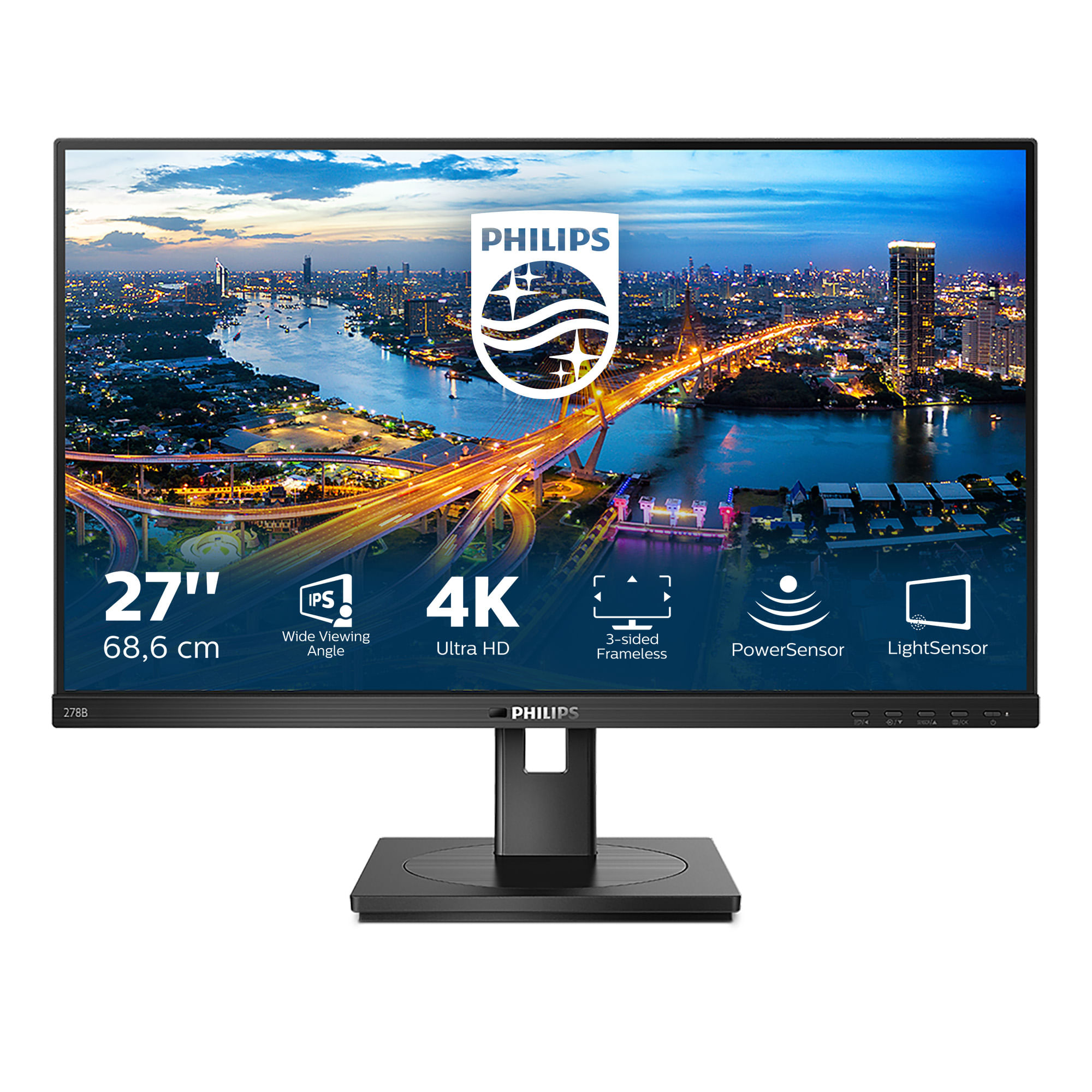 PHILIPS B Line 27" LED IPS 4K Ultra HD HDMI Altavoces - Beep Informática