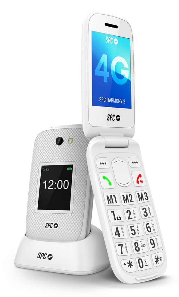 SPC 2337N Harmony 2 4G Movil BT FM + Dock Blanco - Beep Informática