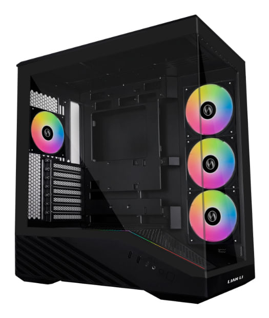 LIAN LI Vector V100 RGB Negro, Transparente - Beep Informática